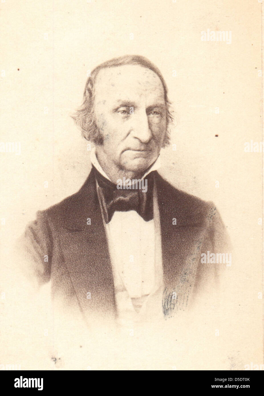 A 19th-century portrait of Christopher Hansteen, a pioneering physicist ...