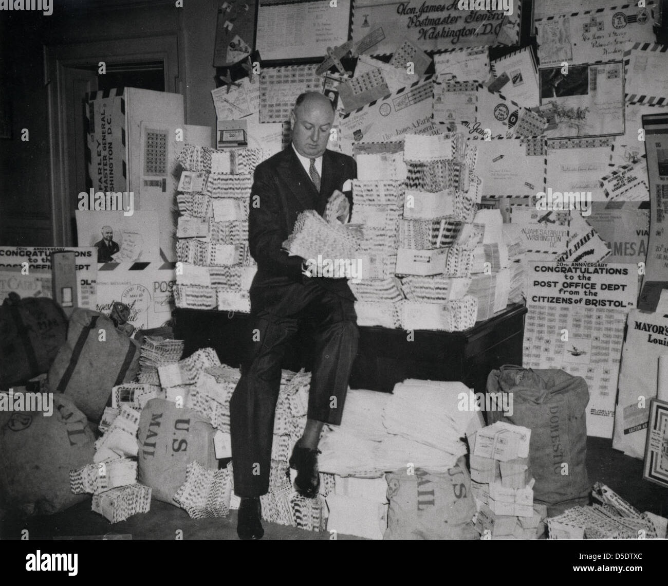Us postmaster general hi-res stock photography and images - Alamy