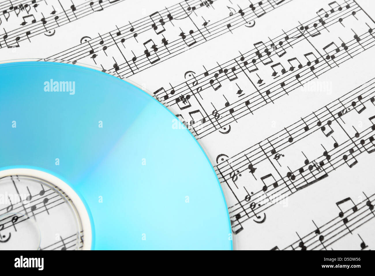 Digital music score hi-res stock photography and images - Alamy