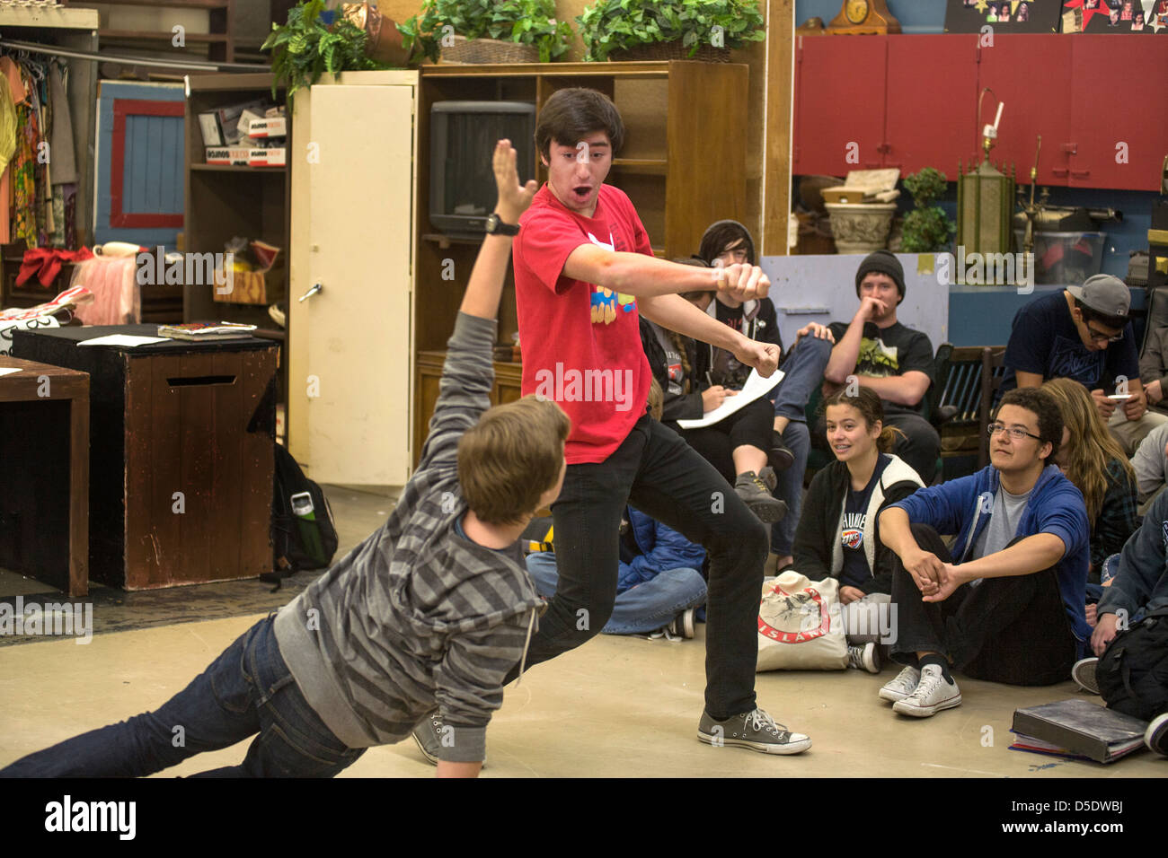 Improvisational theatre hi-res stock photography and images - Alamy