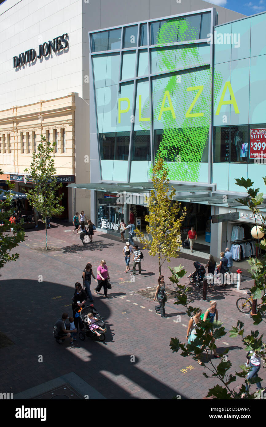 Plaza Shopping Mall Murray Street Perth Stock Photo - Alamy