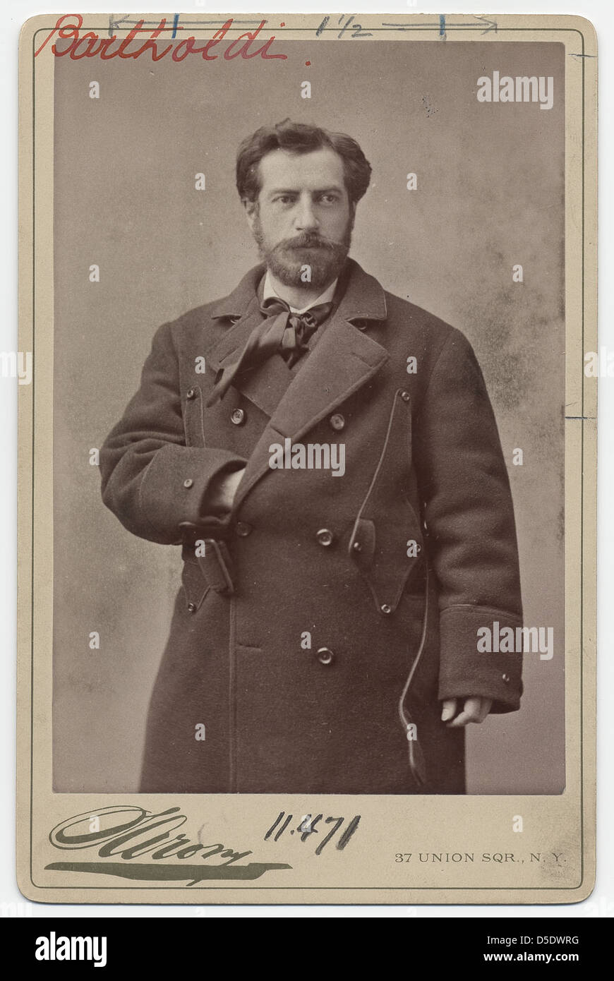 Frederic Auguste Bartholdi Stock Photo - Alamy