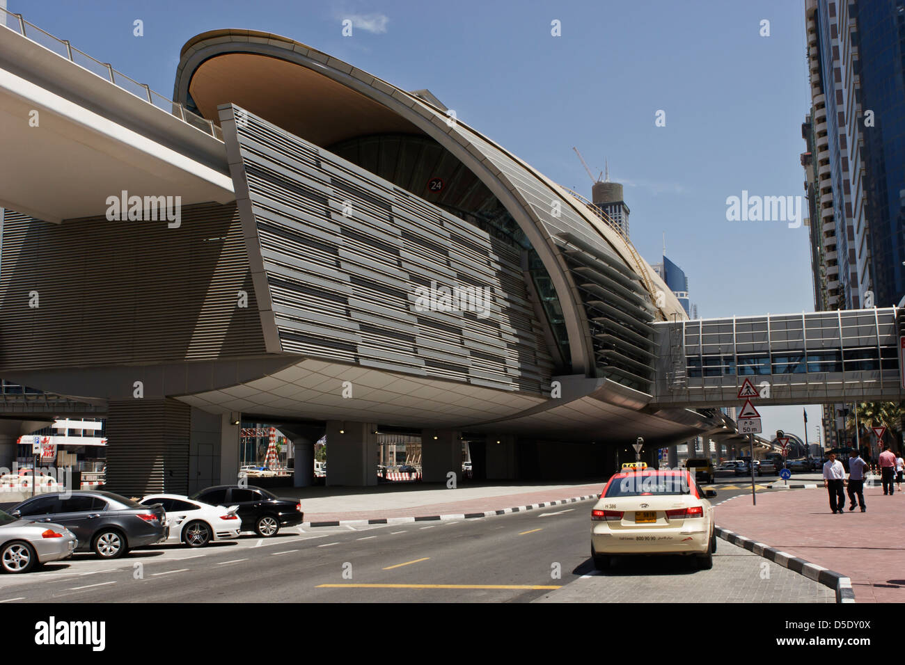 Modern Train Station, Dubai, United Arab Emirates Stock Photo - Alamy