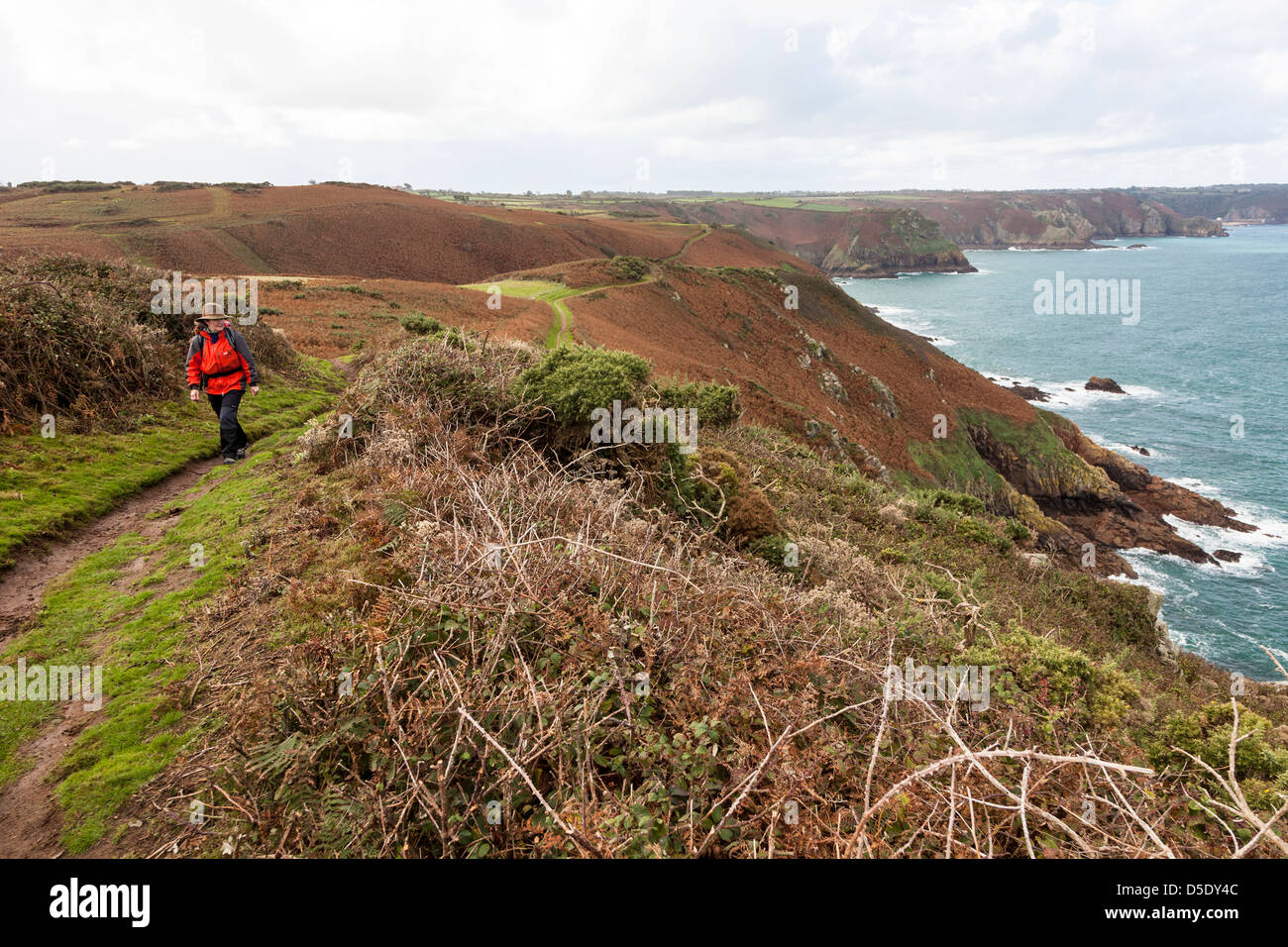 Jersey coast path hi-res stock photography and images - Alamy