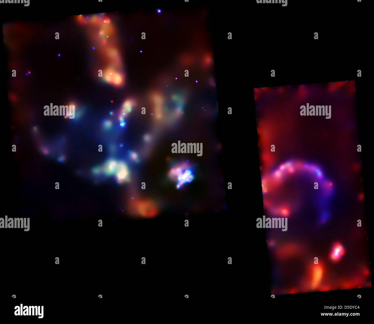 An active star-forming region 160,000 light years from Earth in the ...