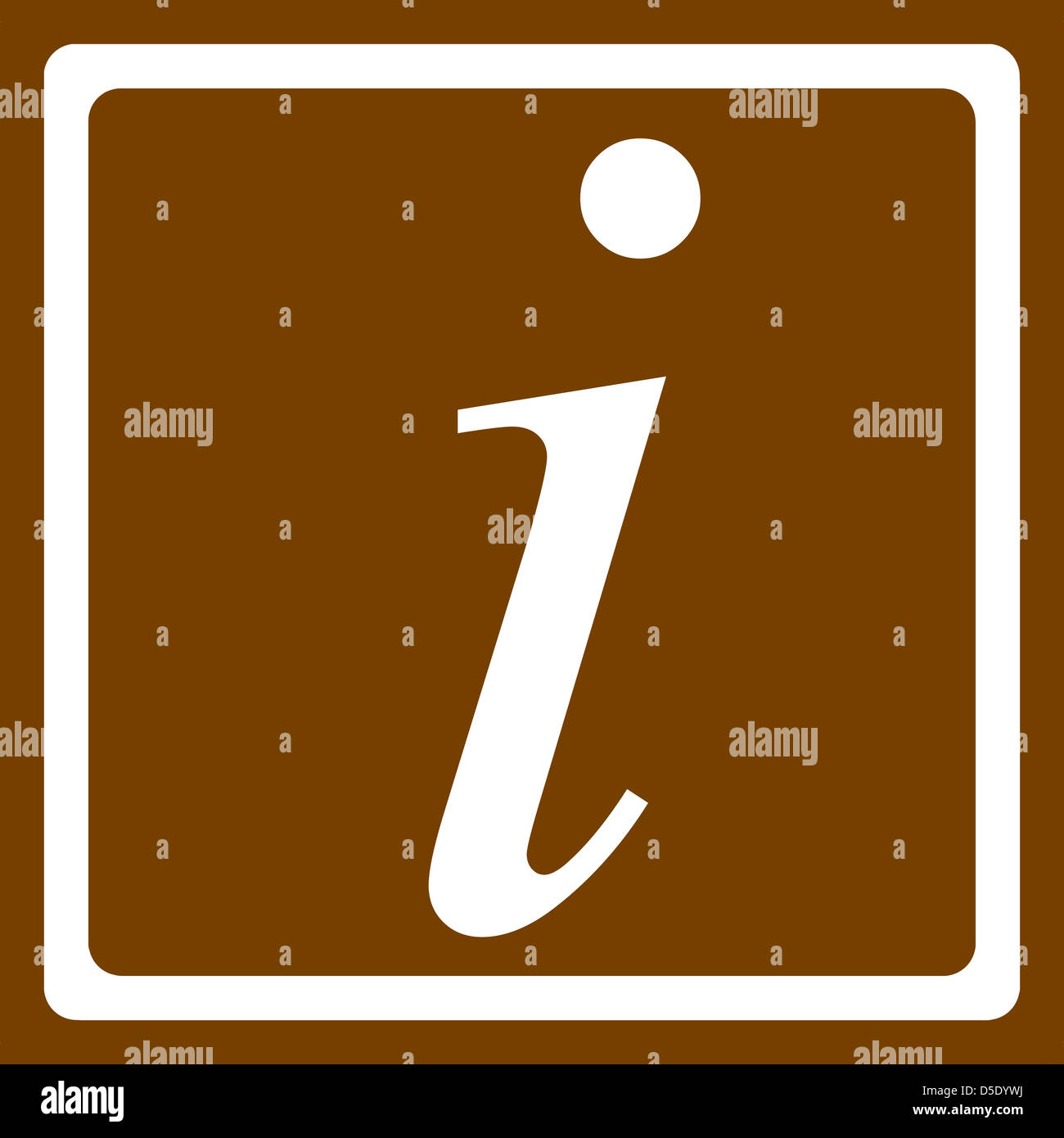 Tourist Information Point sign Stock Photo - Alamy