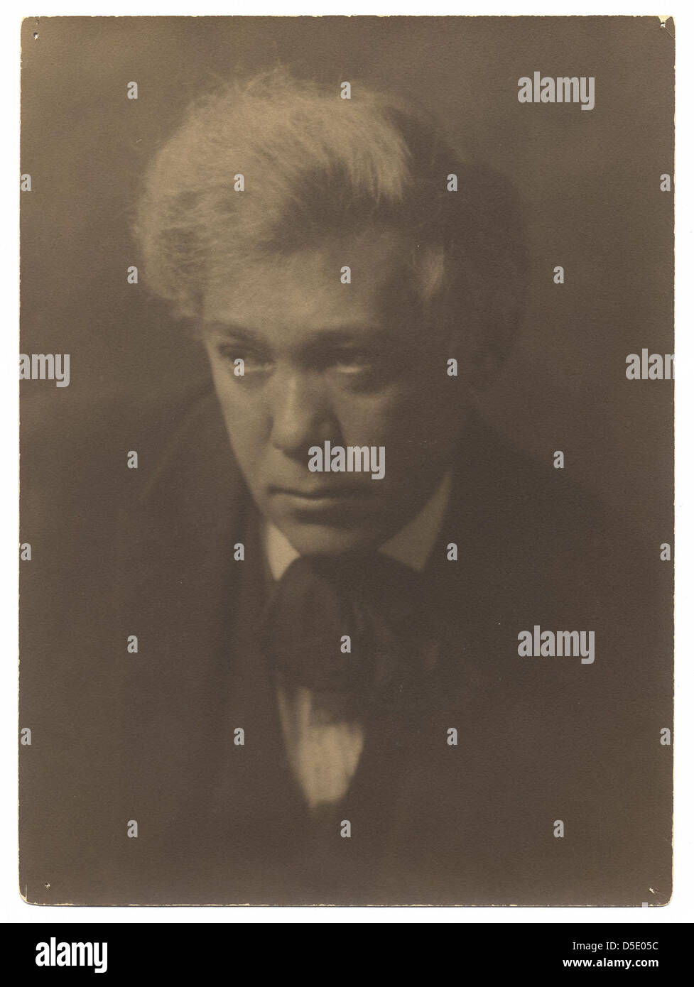 A portrait of Abraham Walkowitz taken in 1917, captured by Arnold ...