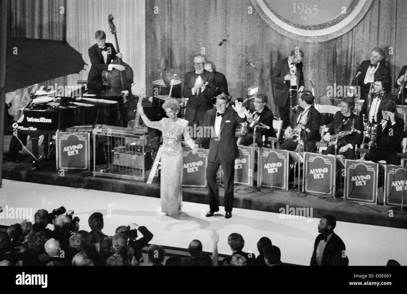 Reagan inauguration 1985 hi-res stock photography and images - Alamy