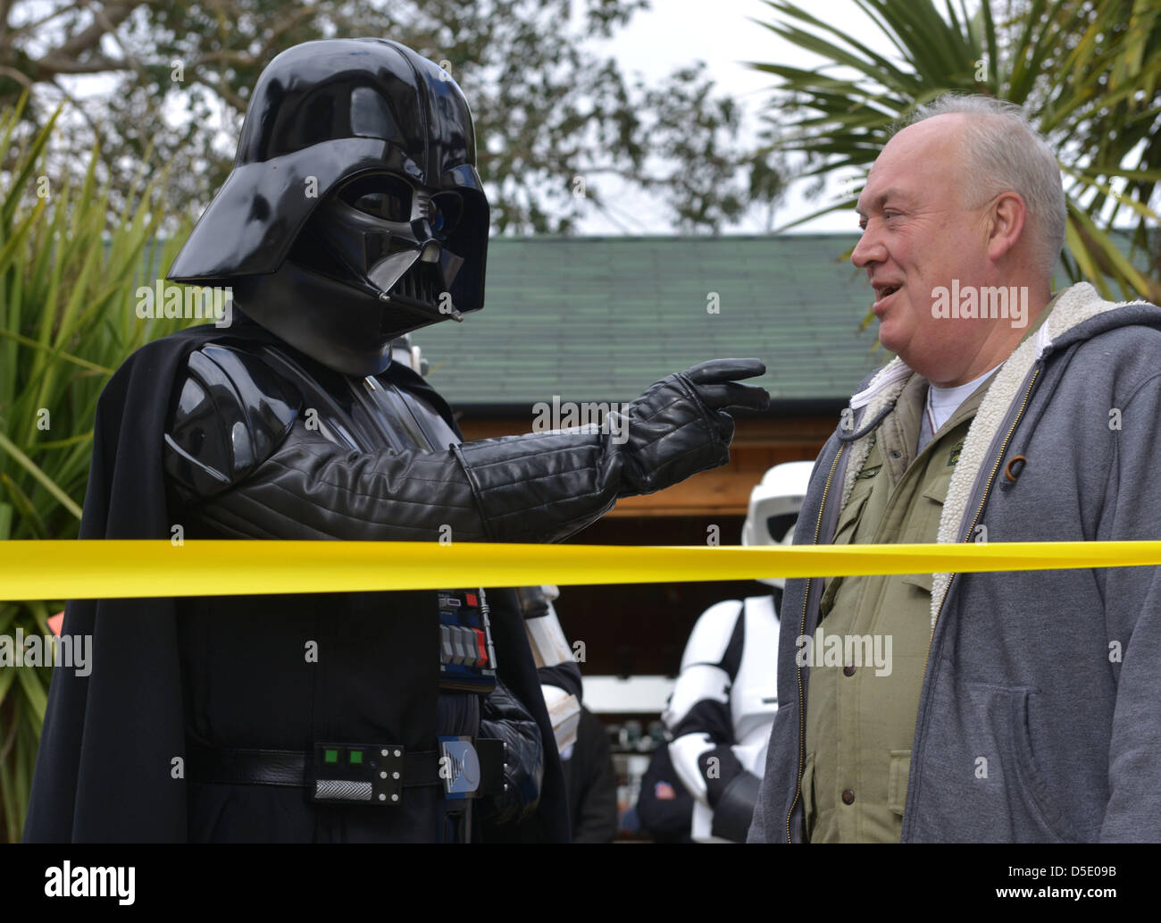 Designer of the Darth Vader and Storm Trooper film costumes Brian Muir ...