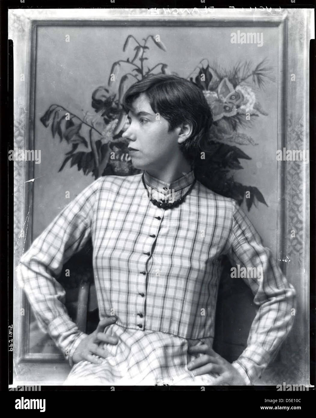 A portrait of Lucile Blanch, an American painter known for her work in ...