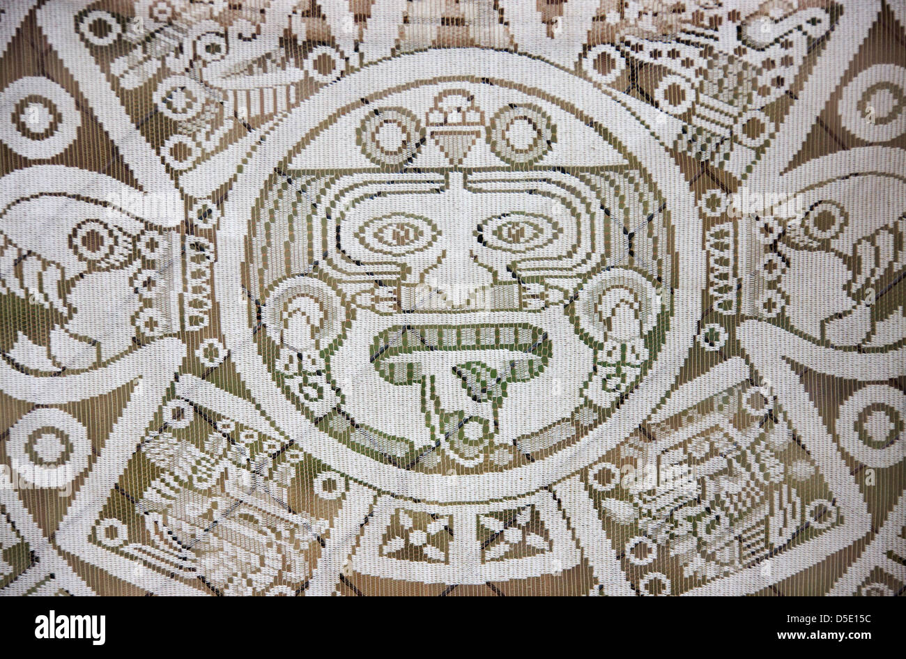 Aztec pattern, Mexico Stock Photo - Alamy