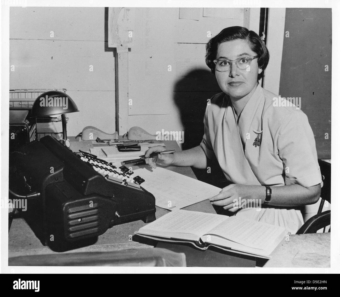 Female astronomer observatory Black and White Stock Photos & Images - Alamy