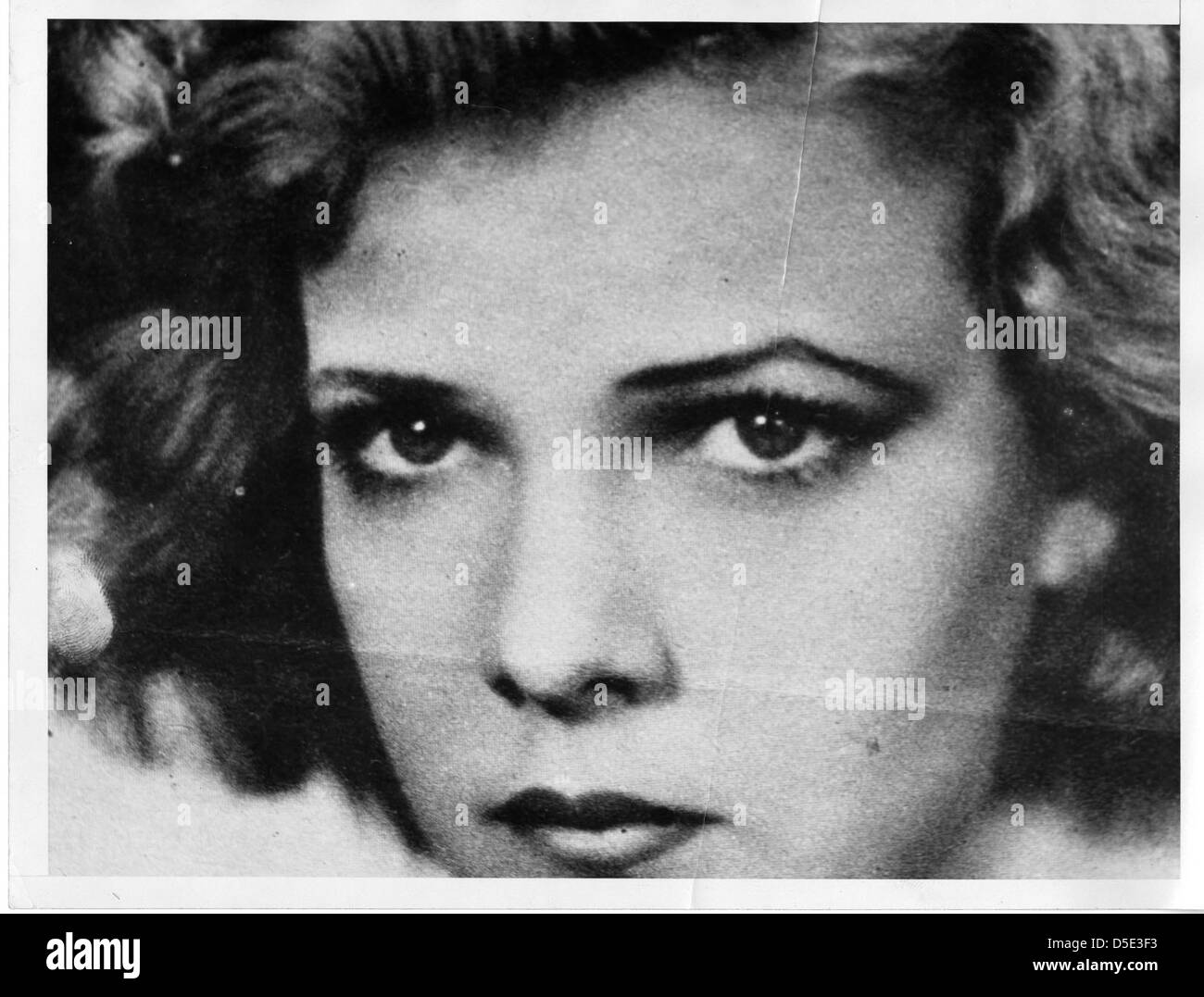 This portrait features Italian-American actress Elissa Landi, captured ...