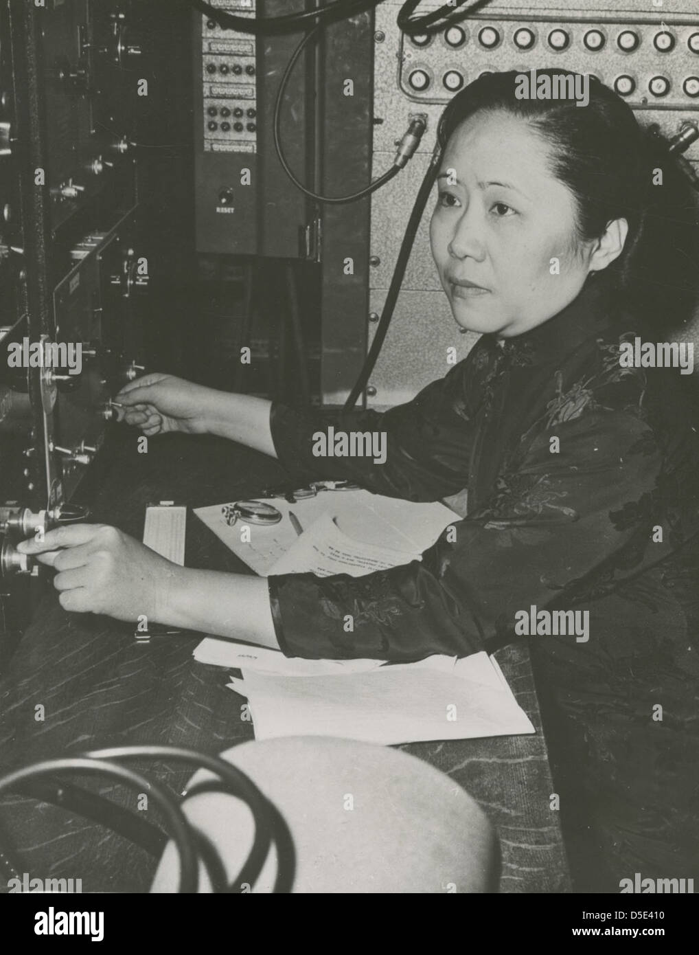 Chien-shiung Wu, a Chinese-American physicist, is photographed at ...