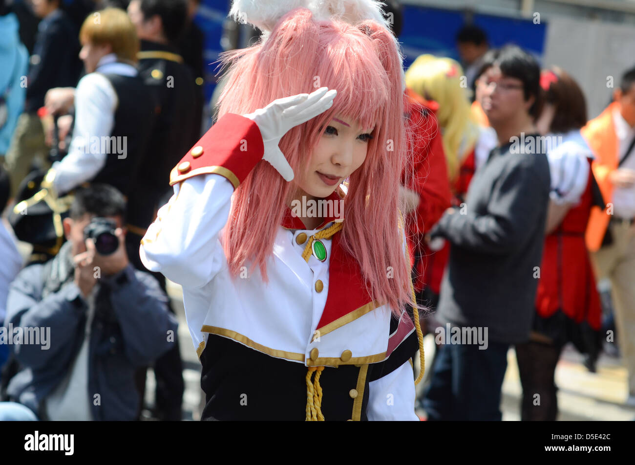 Cosplayers in Osaka, Japan Stock Photo - Alamy