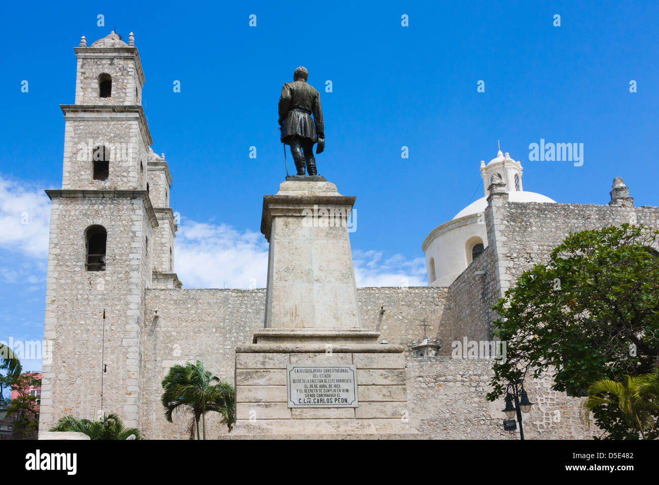 Merida Cathedral, Merida, Yucatan State, Mexico Stock Photo - Alamy