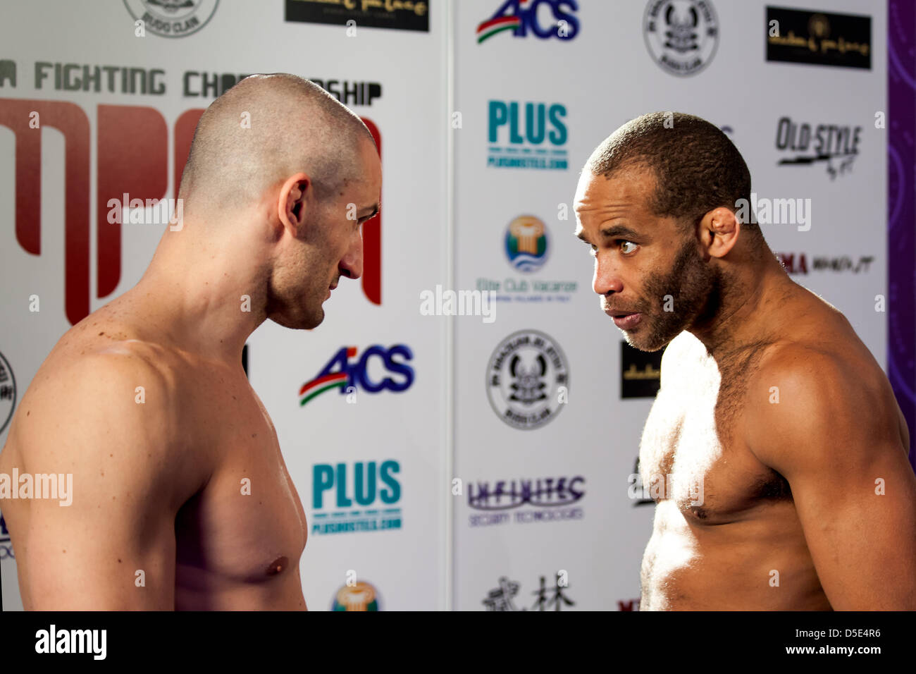 ROME, ITALY - MARCH 29: Pre-fight press conference of Impera MMA ...