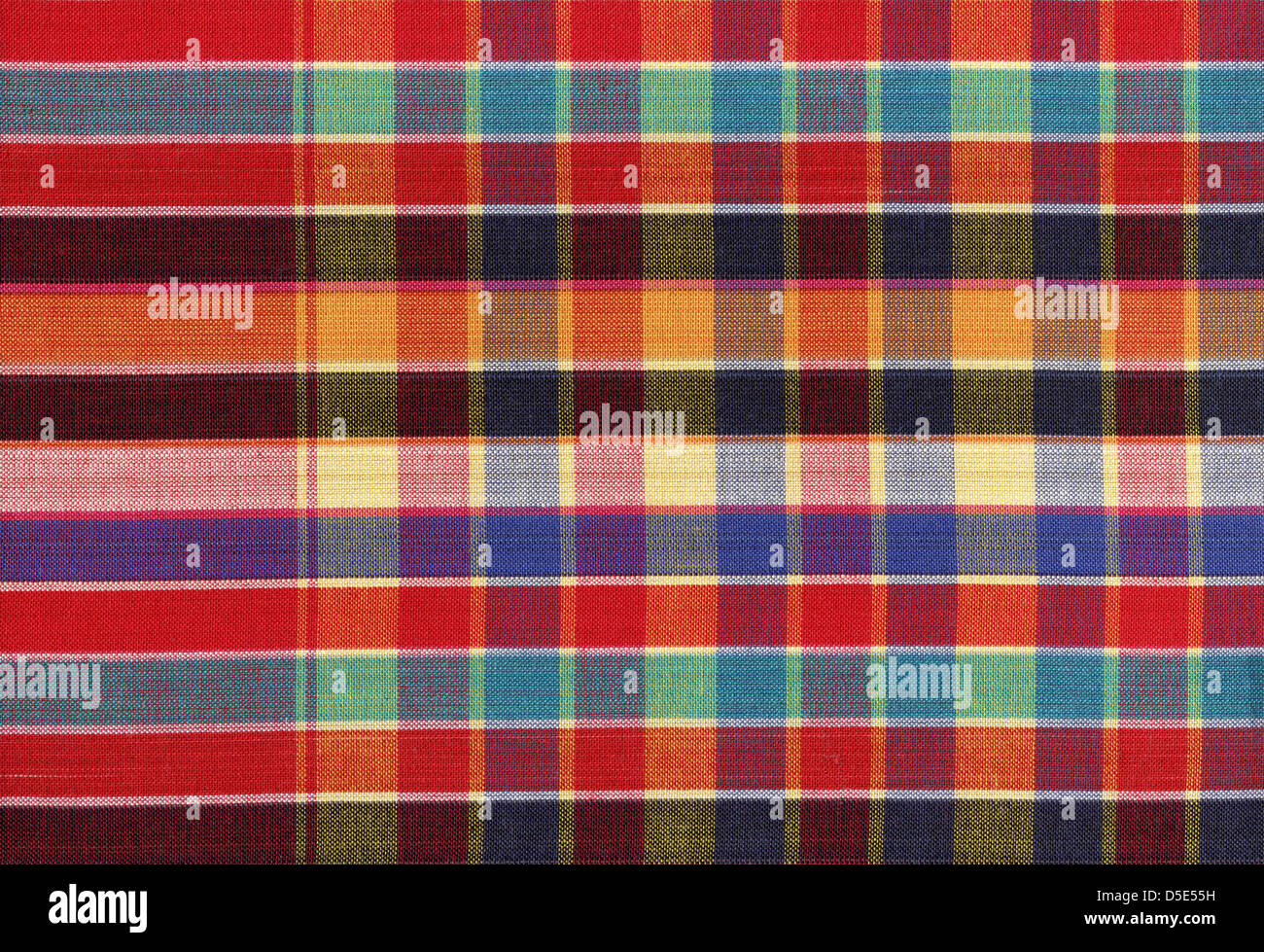 Fashion of colorful square fabric pattern background Stock Photo - Alamy