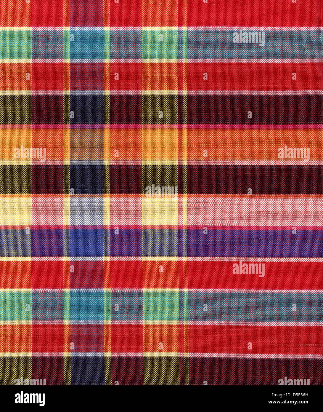 Fashion of colorful square fabric pattern background Stock Photo - Alamy