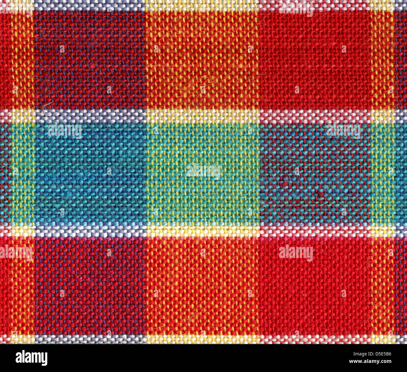 Fashion of colorful square fabric pattern background Stock Photo - Alamy