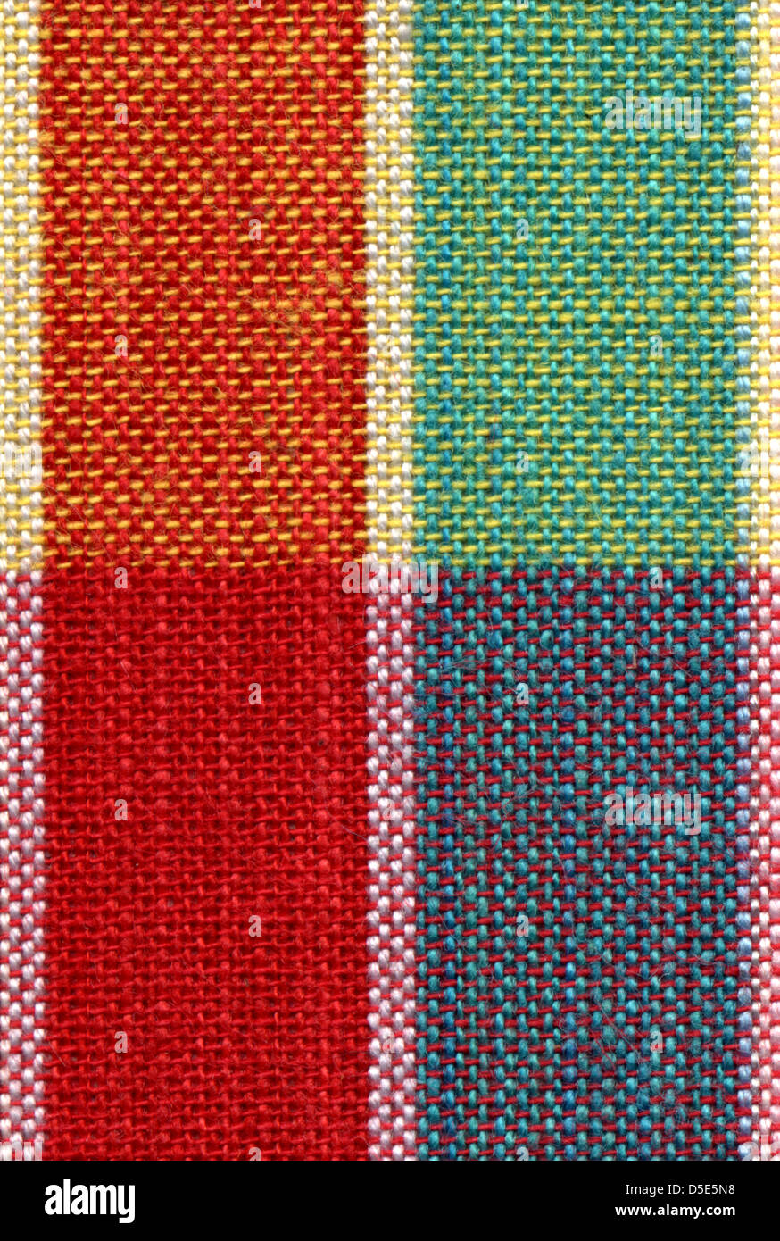 Fashion of colorful square fabric pattern background Stock Photo - Alamy