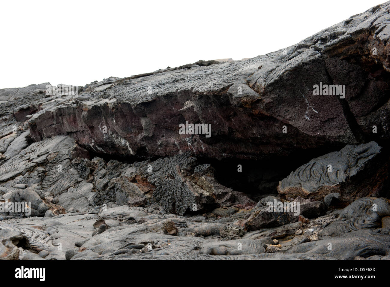 Crack in lava flow santiago hi-res stock photography and images - Alamy