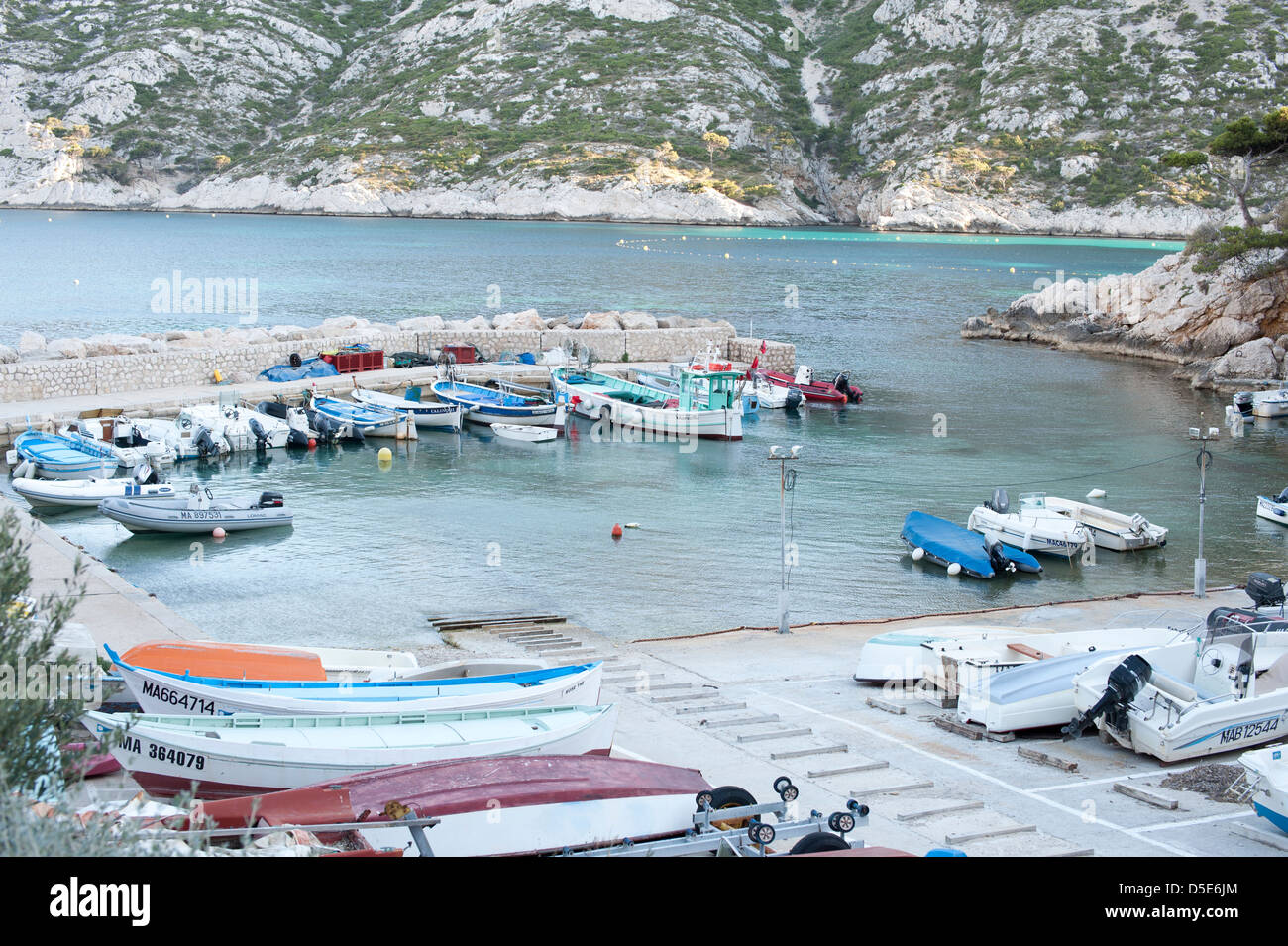 Inlet in the Calanques, near Marseille, France Stock Photo - Alamy