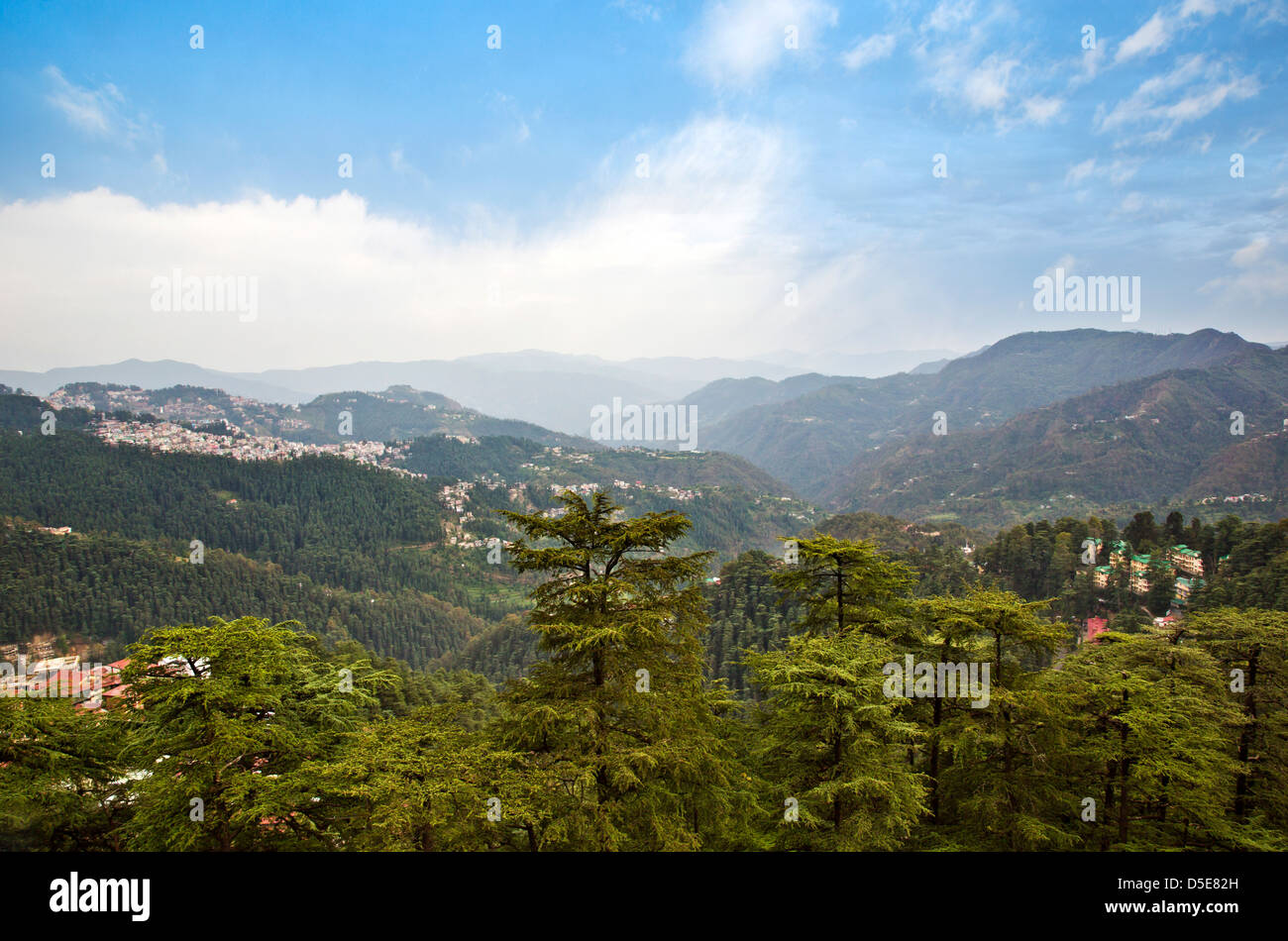 Shimla hill station hi-res stock photography and images - Alamy