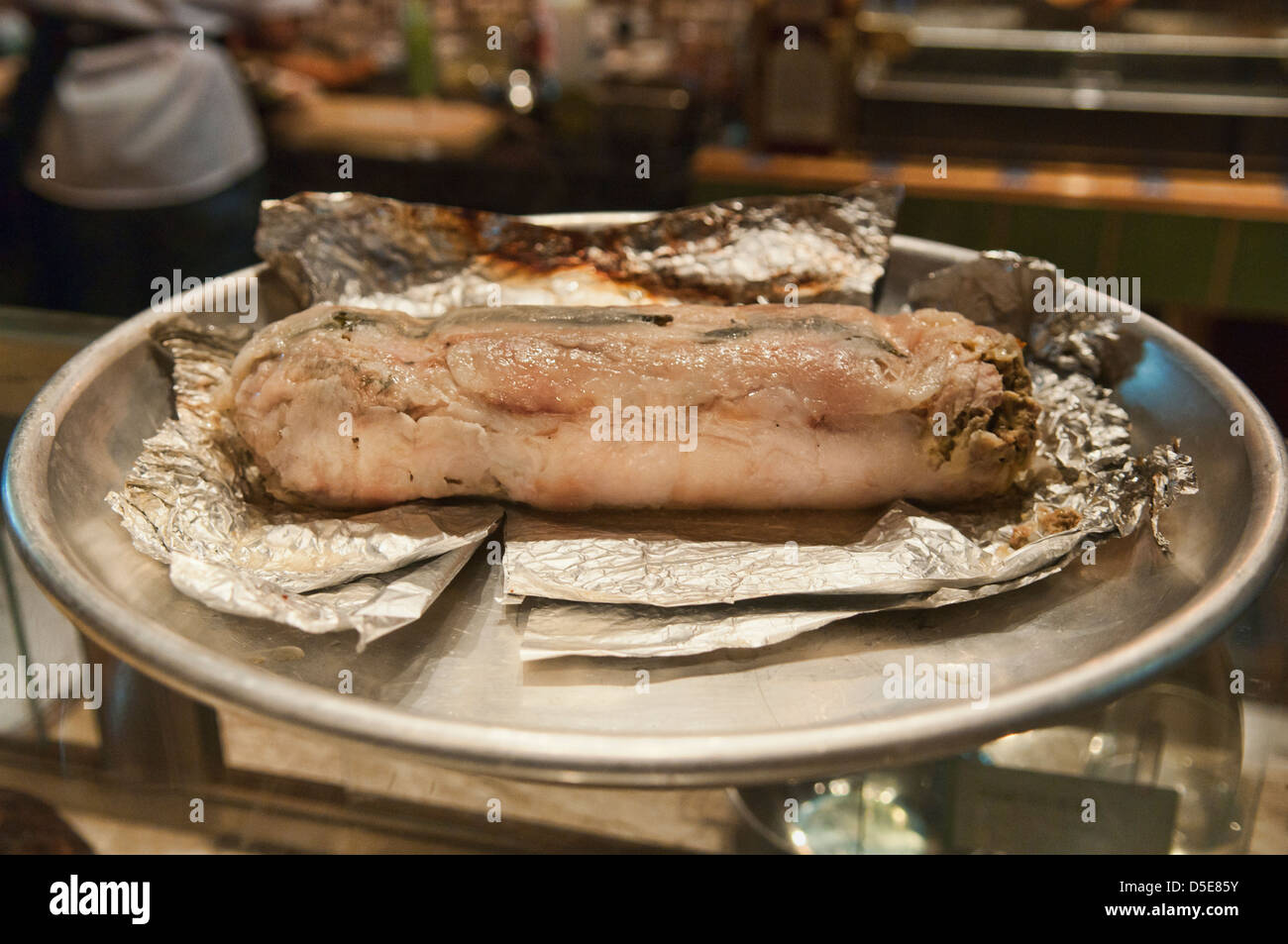 rabbit served in a trattoria Stock Photo - Alamy