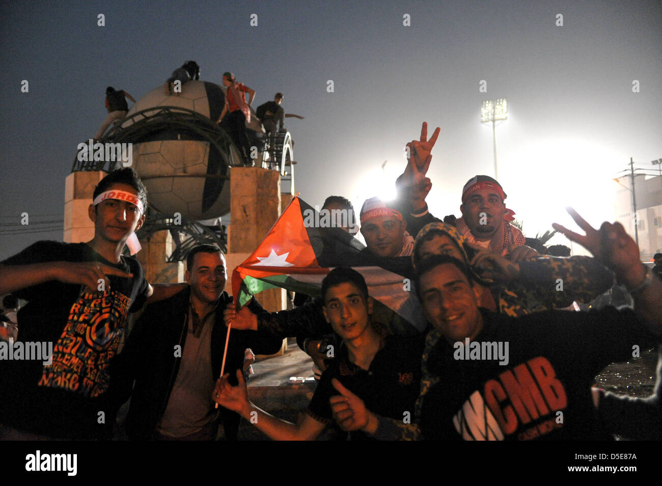 Jordan fans (JOR), MARCH 26, 2013 - Football / Soccer : Jordan fans ...