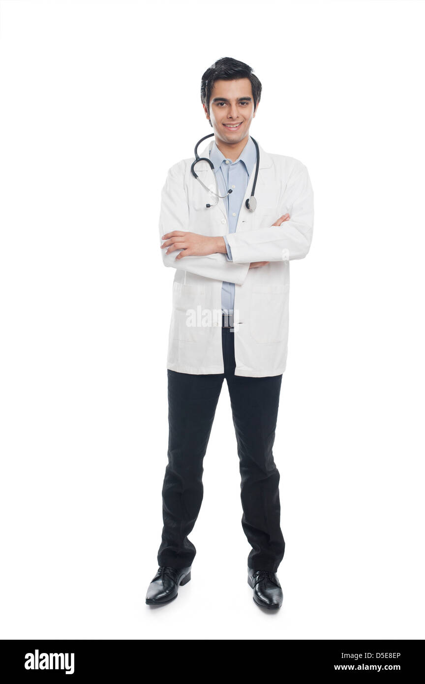 Image young male doctor Cut Out Stock Images & Pictures - Alamy