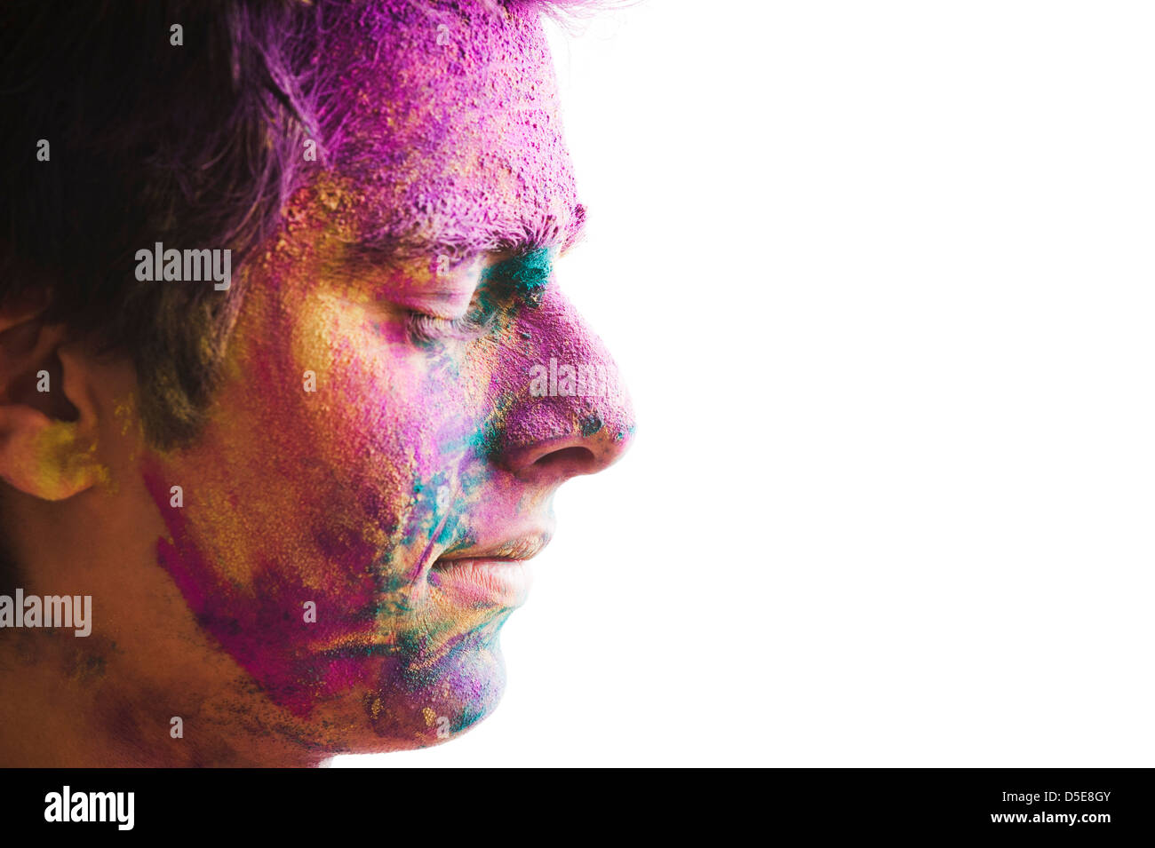Covered mans face hi-res stock photography and images - Alamy