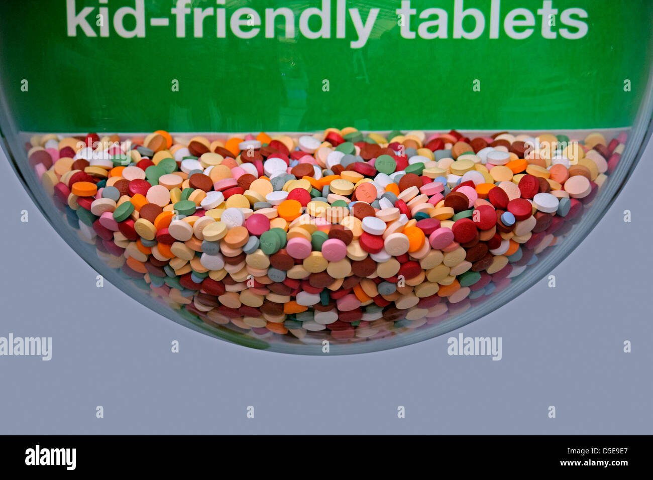 Colourful pile of tablets, medicines Stock Photo - Alamy