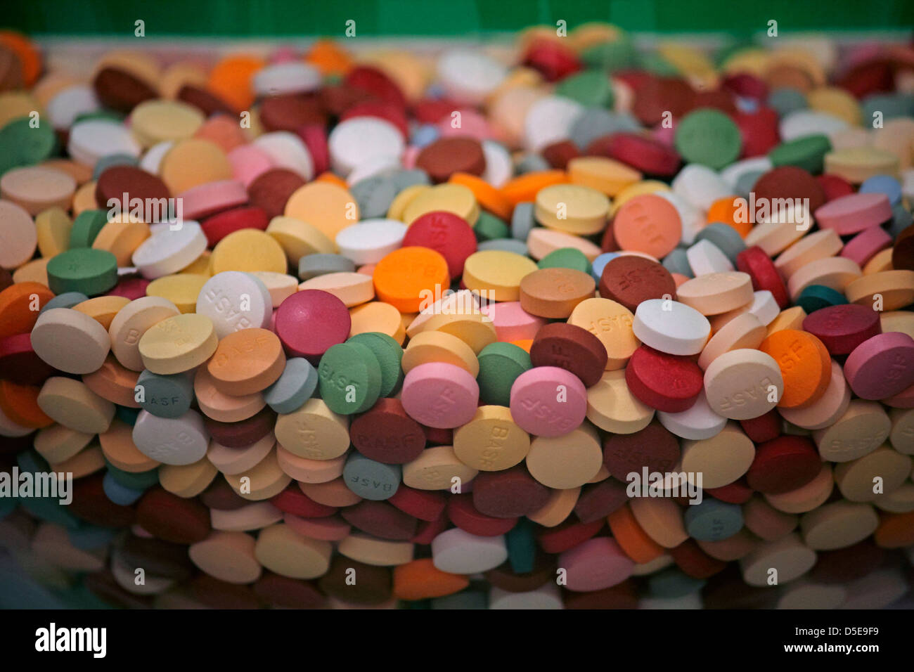 Colourful pile of tablets, medicines Stock Photo - Alamy