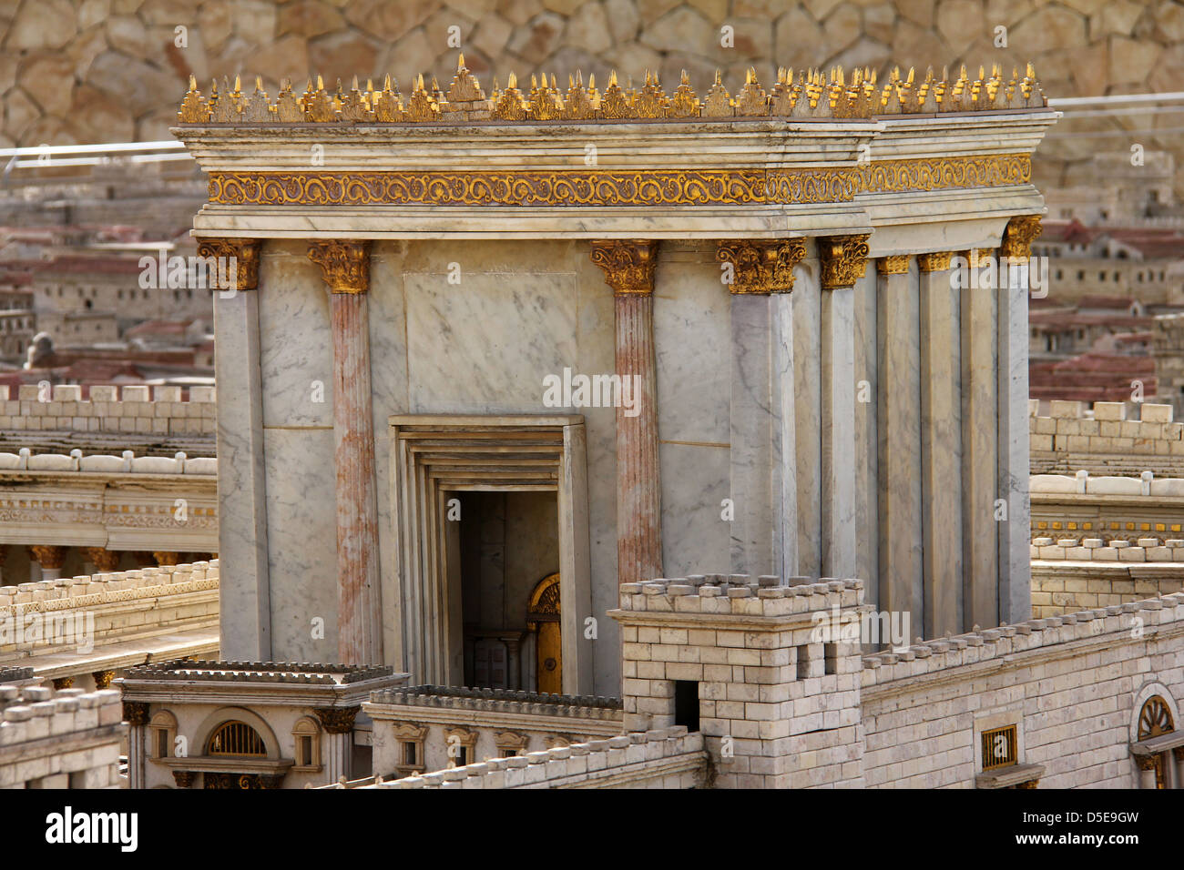 Second Temple Model High Resolution Stock Photography and Images - Alamy