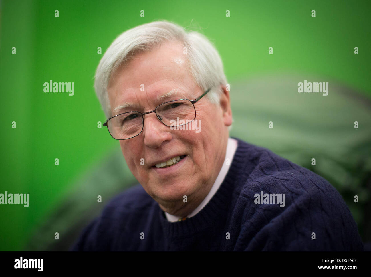 Stamford, Lincolnshire, UK. March 30th 2013. TV presenter John Craven ...