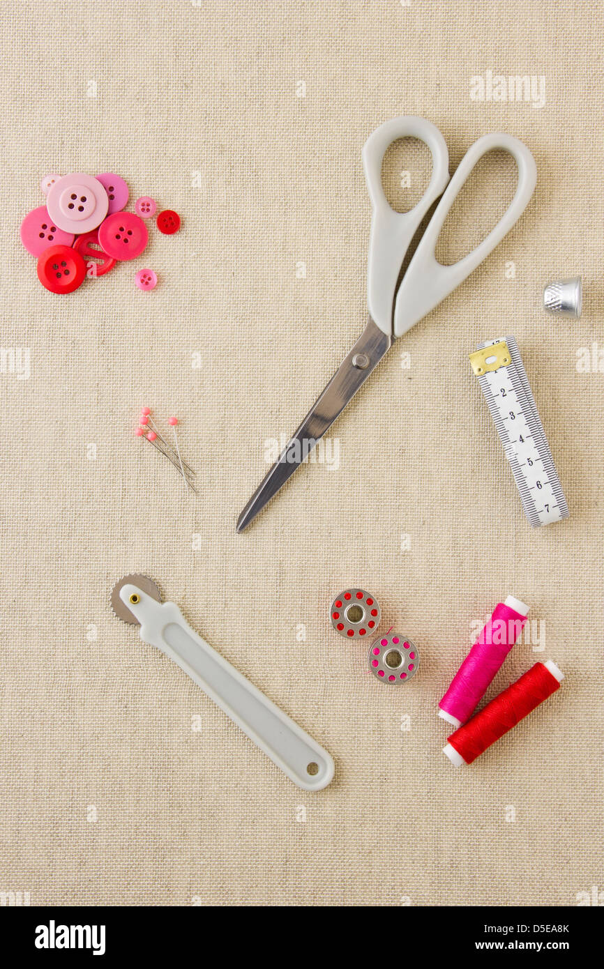 Sewing dressmaking tailoring tools hi-res stock photography and images ...