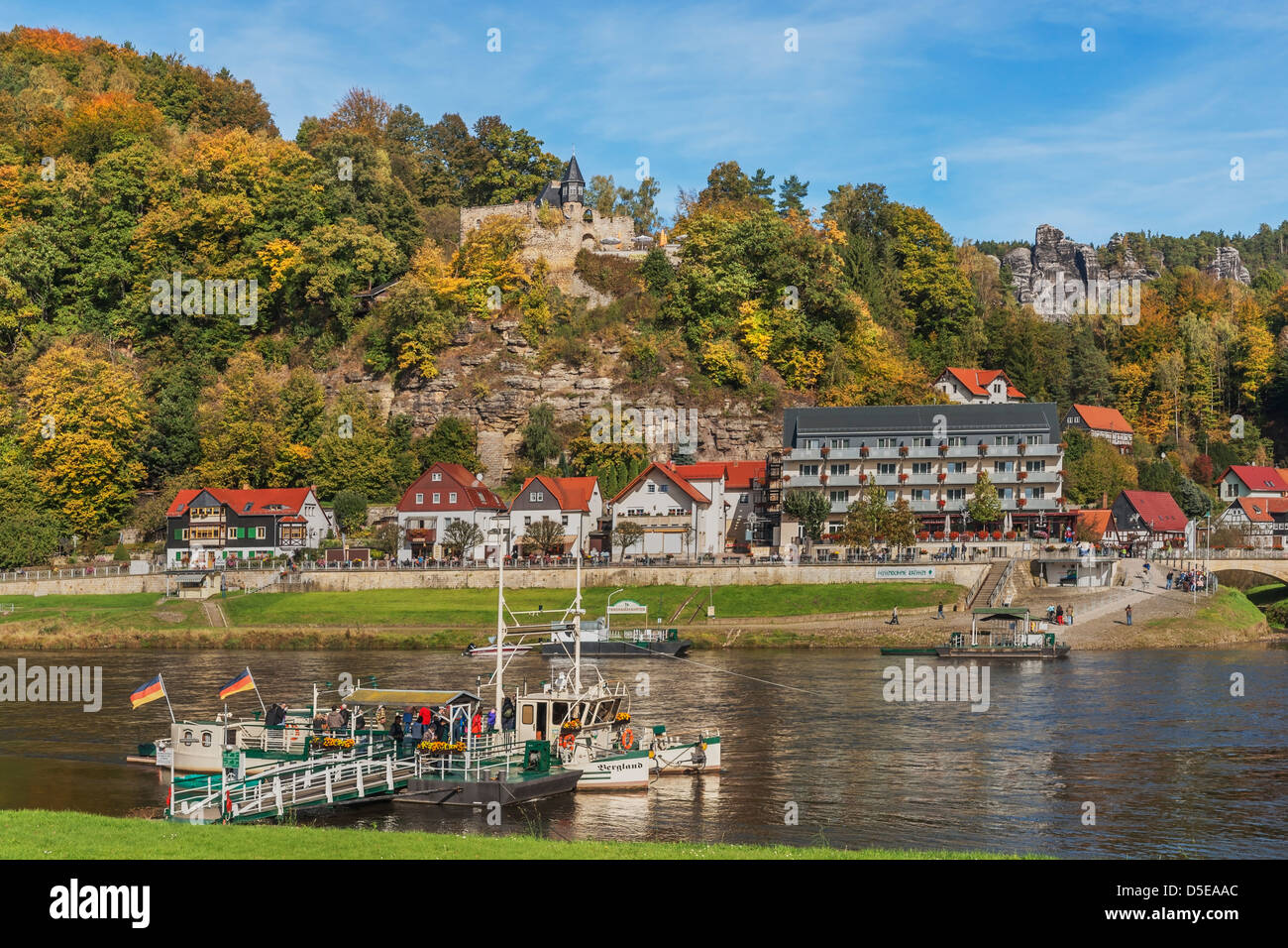 Rathen ferry hi-res stock photography and images - Alamy