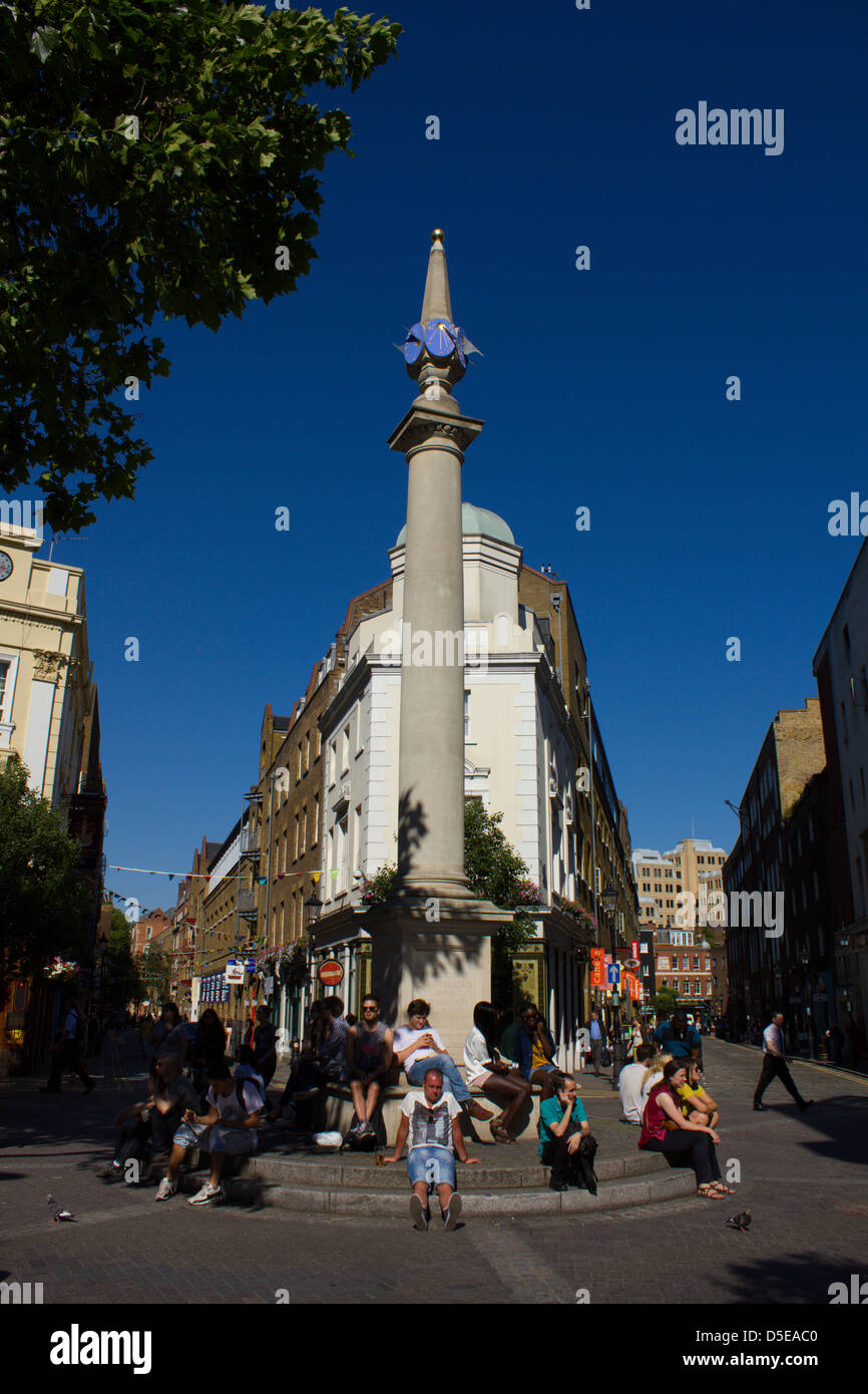Seven dials monument hi-res stock photography and images - Alamy