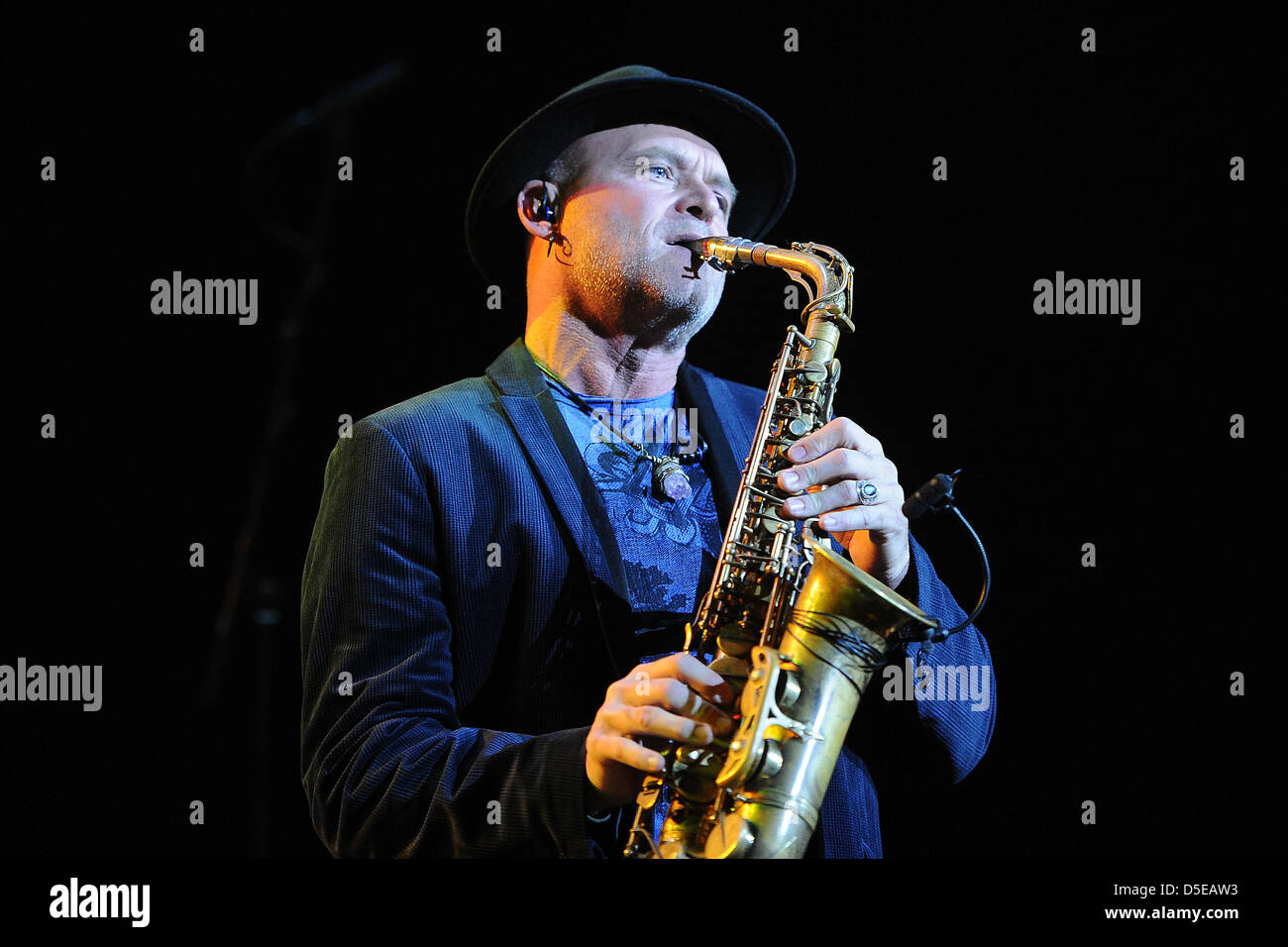 Todd Cooper performs with the Alan Parsons Live Project on their ...