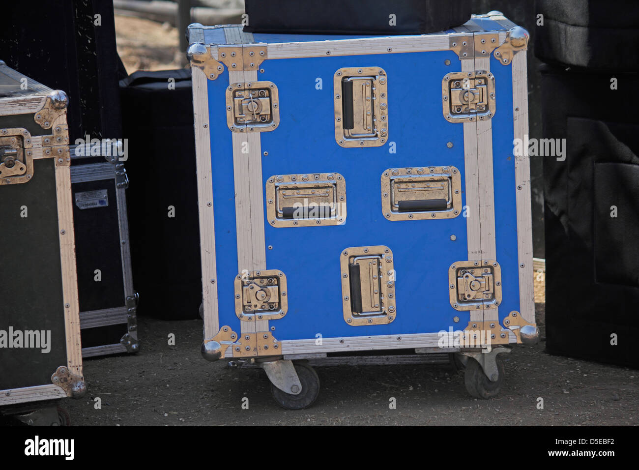 Metal Equipment Suitcase, Box Stock Photo - Alamy