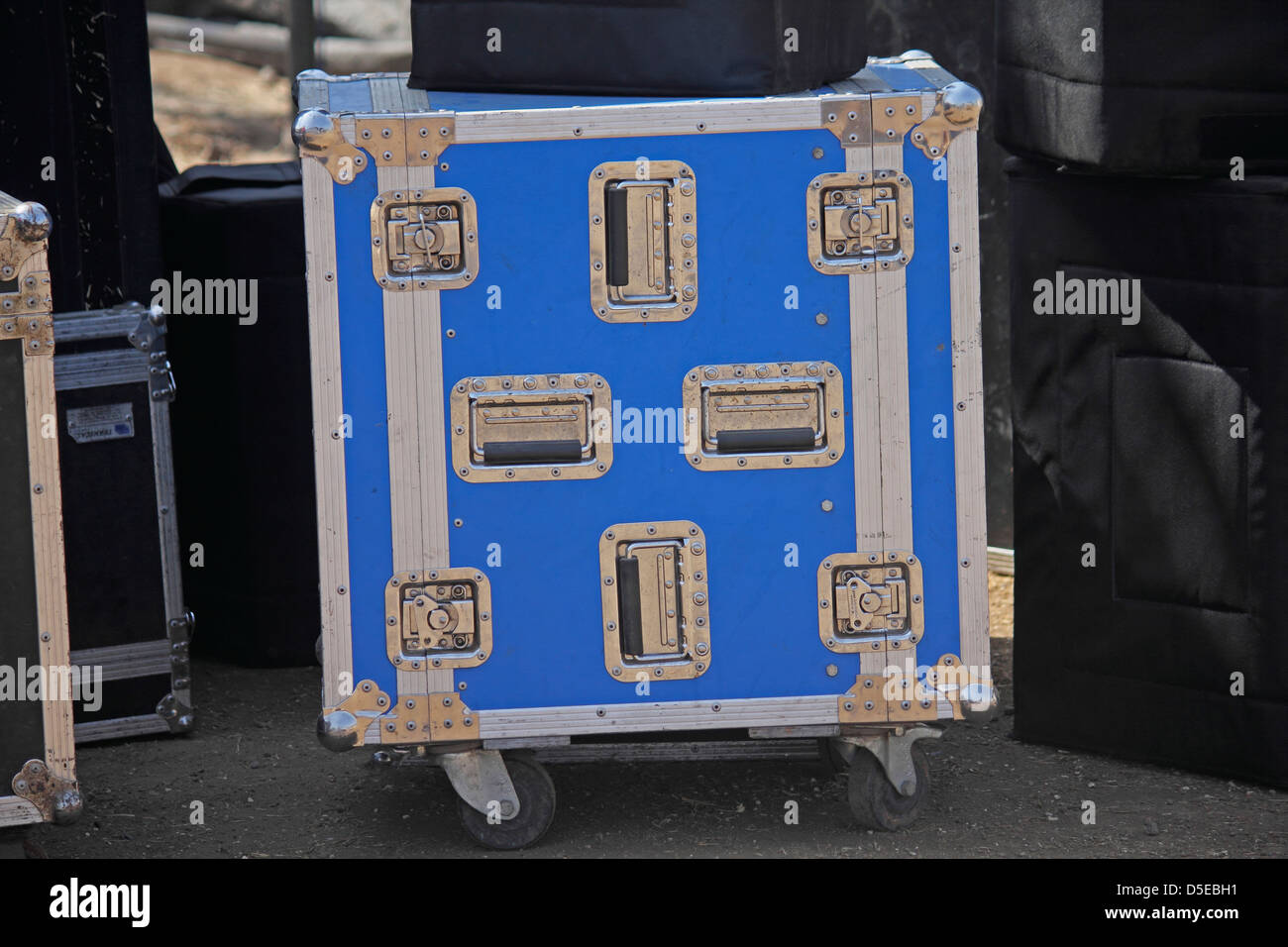 Metal Equipment Suitcase, Box Stock Photo - Alamy