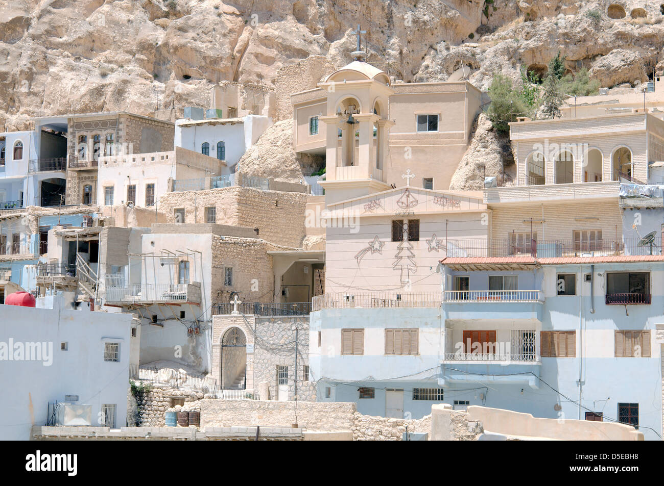 Syria maloula aramaic hi-res stock photography and images - Alamy
