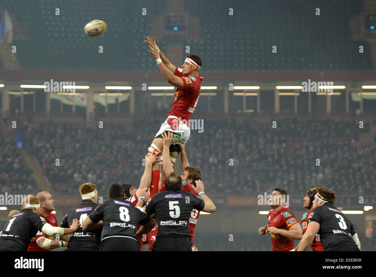 RaboDirect Pro 12 - Newport Gwent Dragons v Scarlets at the Millennium ...