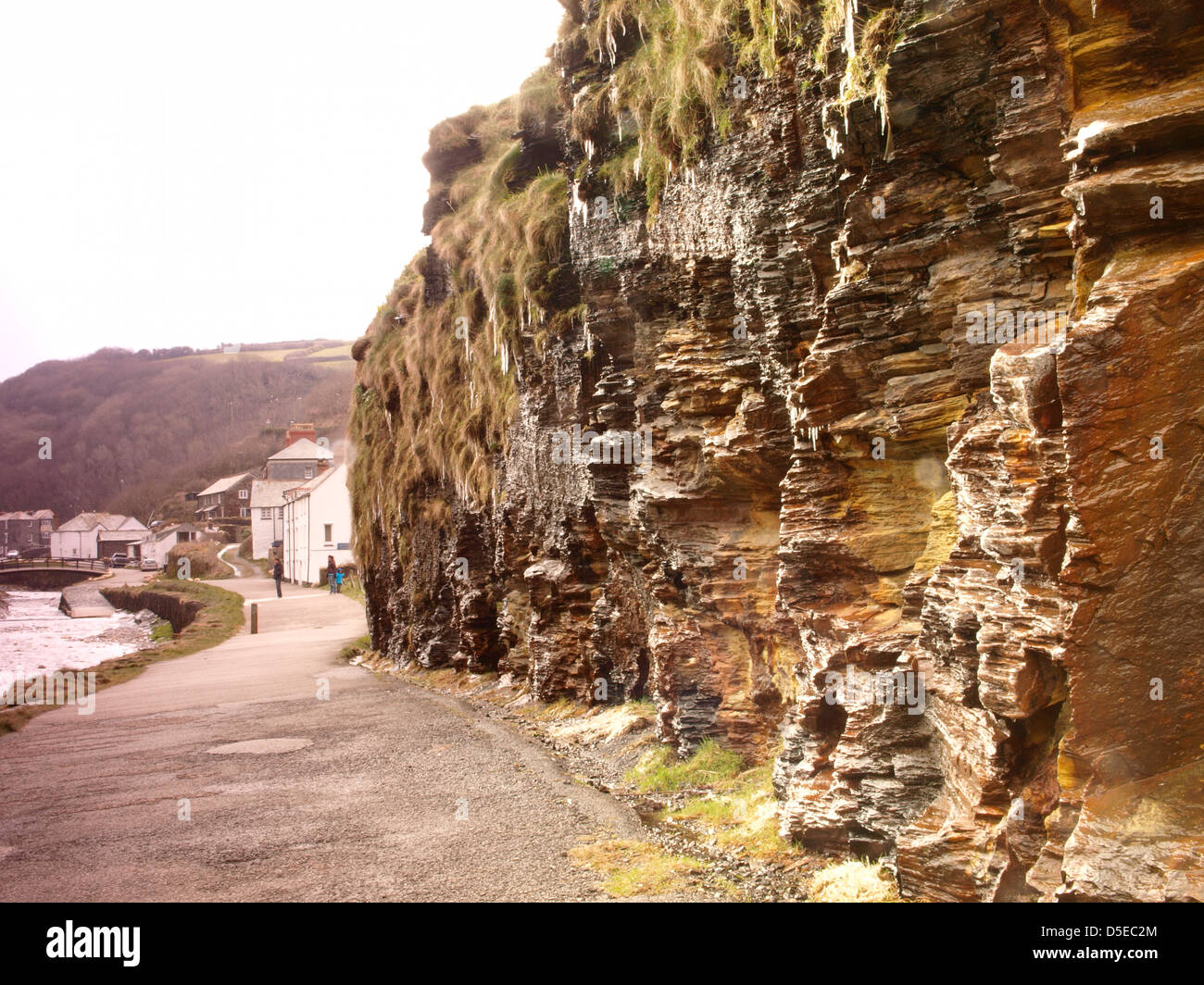 Views of Boscastle, Cornwall, UK Stock Photo - Alamy