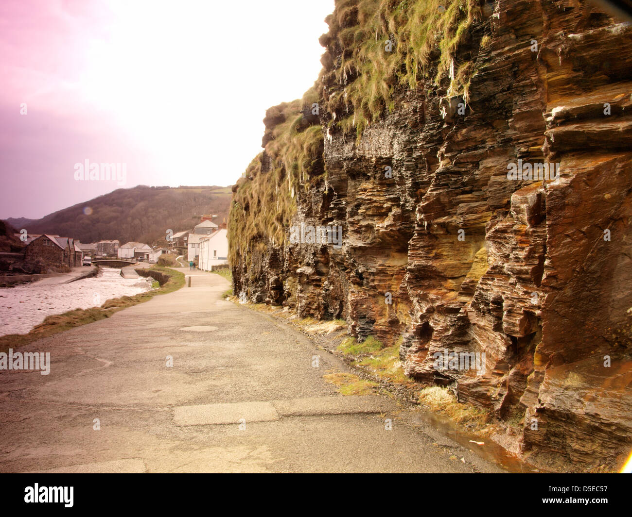 Views of Boscastle, Cornwall, UK Stock Photo - Alamy