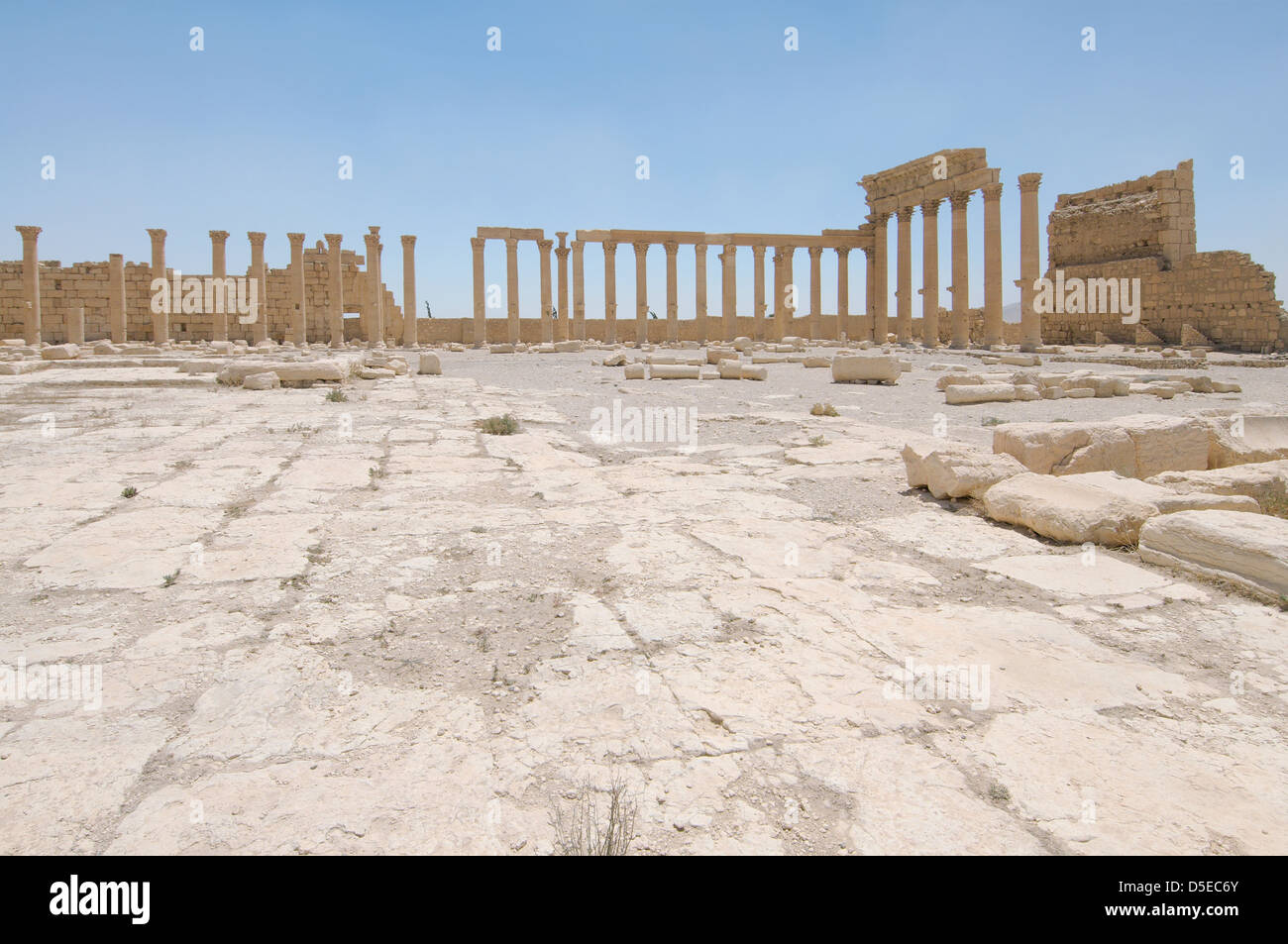 Temple of Bel (Temple of Baal) in the ancient city of Palmyra, Syria ...