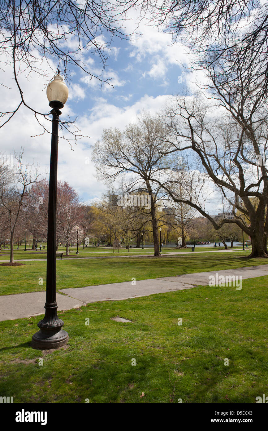Boston Common - Boylston, Boston, Massachusetts, USA Stock Photo - Alamy