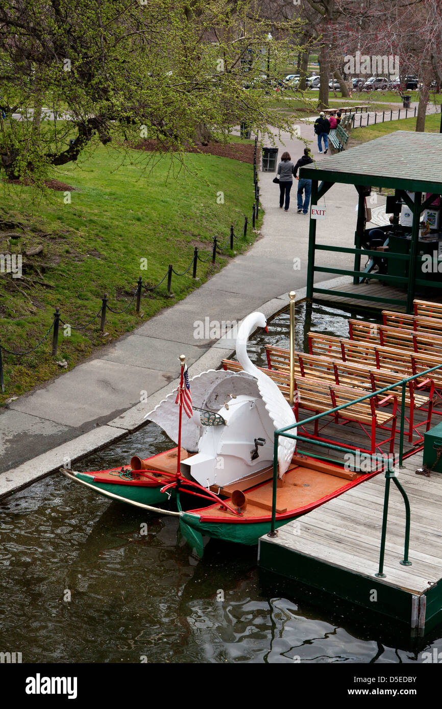 A swan boat ride in Boston Common - Boylston, Boston, Massachusetts ...