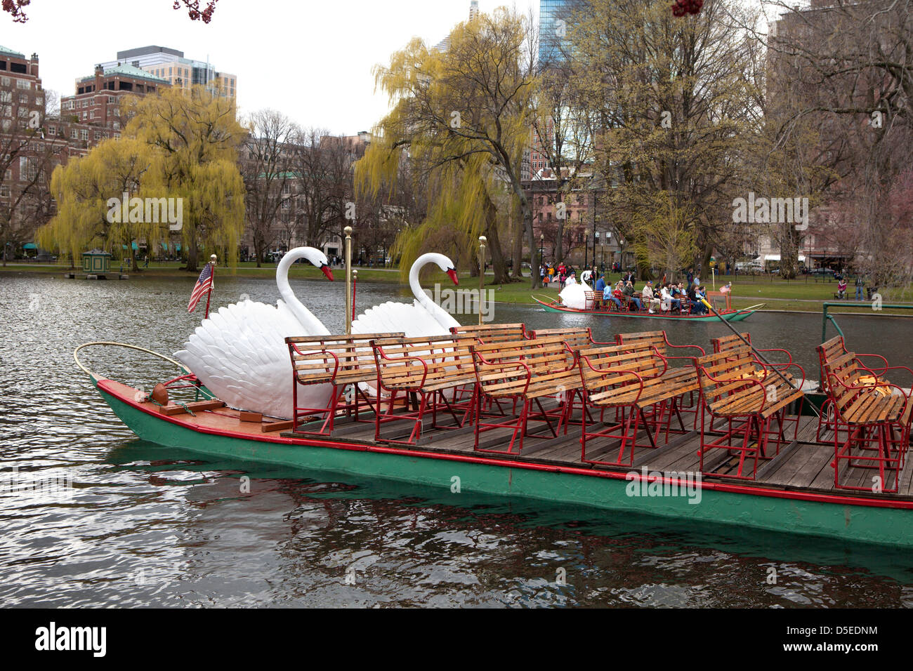 A swan boat ride in Boston Common - Boylston, Boston, Massachusetts ...